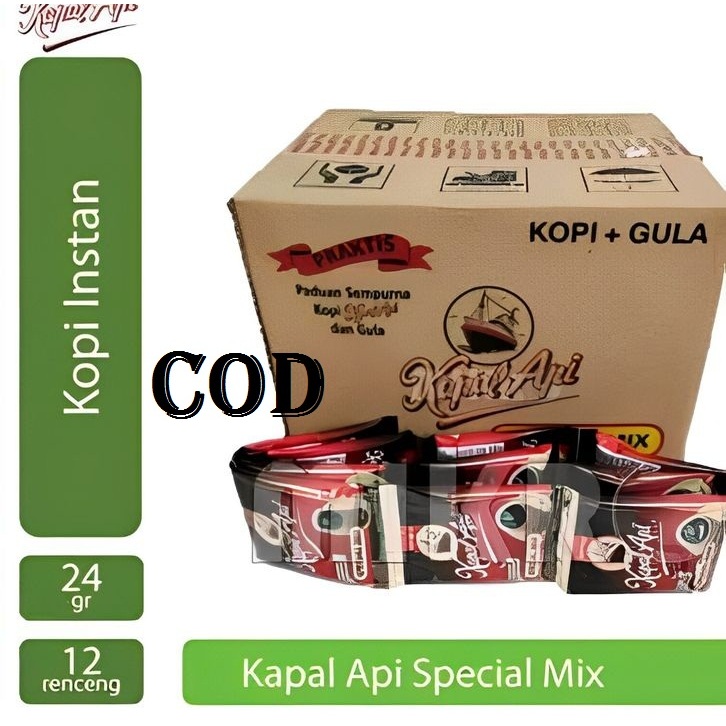 Jual KAPAL API MIX / ABC susu / GOOD DAY mocacino dll1 (1 dus ...