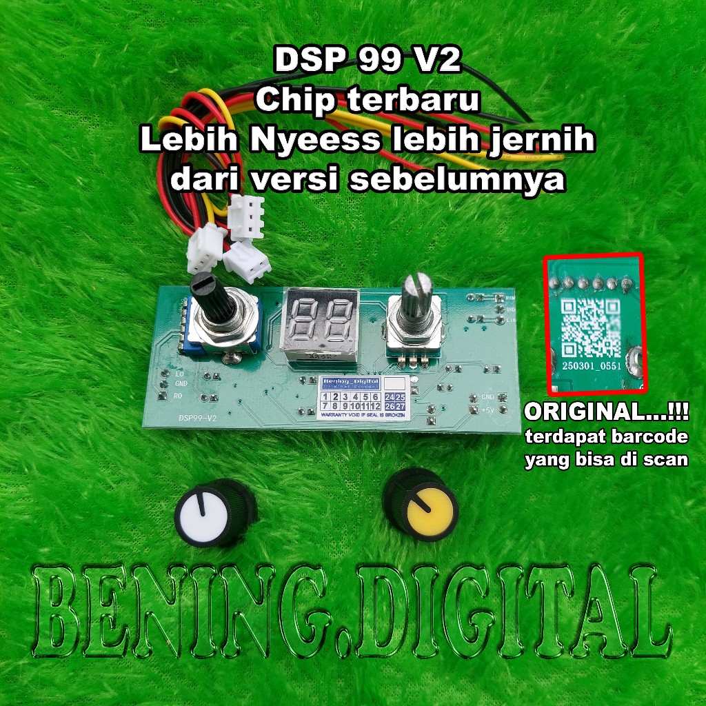 Jual Kit Modul DSP 99 VERSI 2 TERBARU Digital Effect Reverb Efek vocal ...