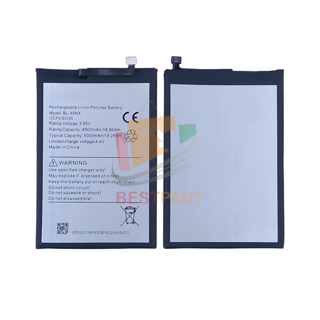 Jual BATERAI BL-49NX For INFINIX HOT 30i X669 / SMART 7 X6515 / HOT 40I ...
