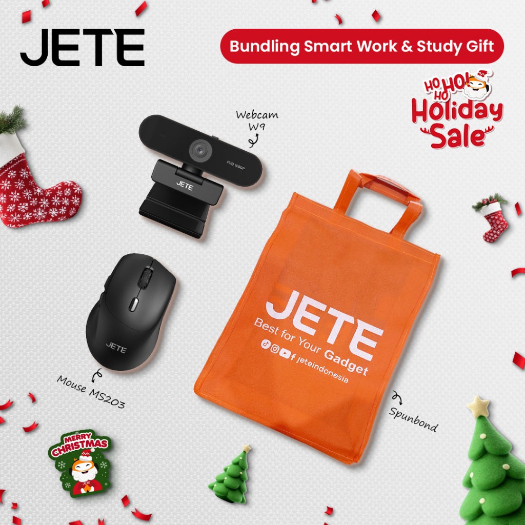 Jual JETE Promo W9 + Mouse MS203 + Spunbond JETE | Shopee Indonesia