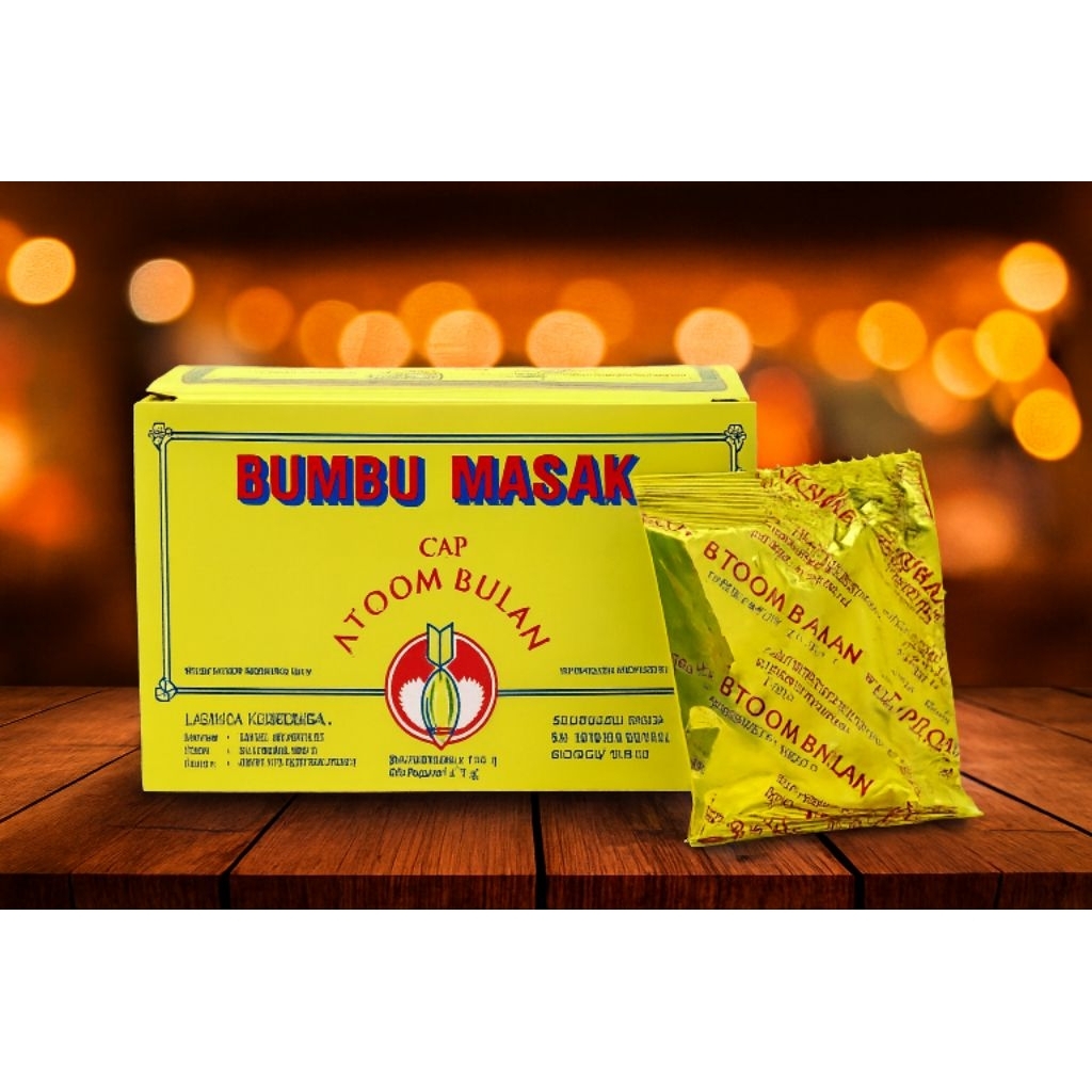 Jual (20 pcs) Bumbu Masak Cap Atom Bulan | Shopee Indonesia