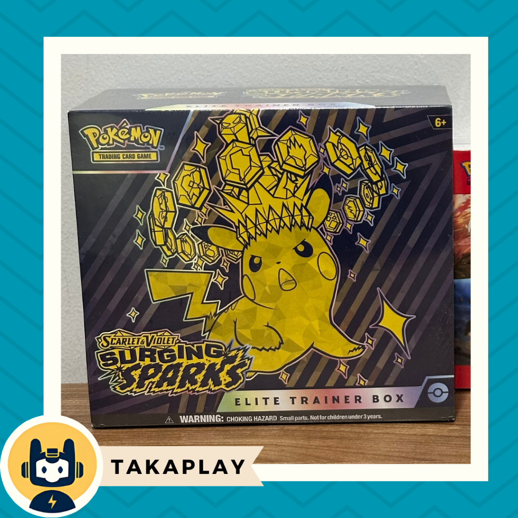 Jual Pokemon TCG English Inggris Surging Sparks Elite Trainer Box ...
