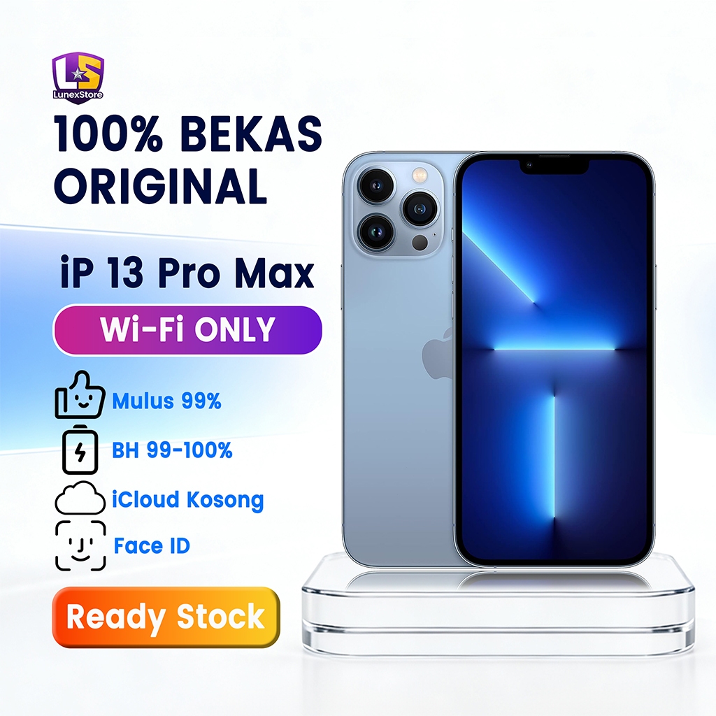 Jual IPHONE 13 PRO MAX (WIFI ONLY) Variasi Khusus 128/256/512GB Game ...