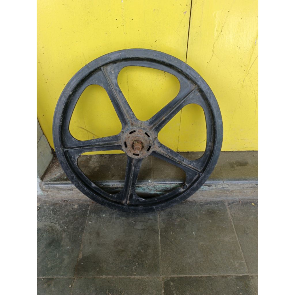 Jual velk sepeda bmx 20 racing hitam belakang saja double drat | Shopee ...