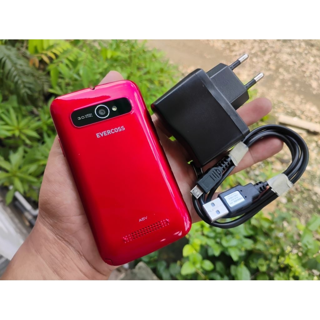 Jual Evercoss A5V Dual Sim Android jadul Mulus Segel | Shopee Indonesia