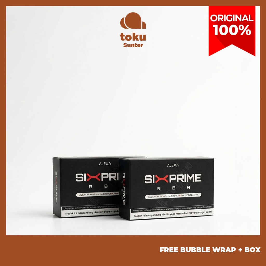 Jual SIX PRIME RBA FOR VPRIME POD RBA SIX PRIME OTEN by ALEXA | Shopee ...