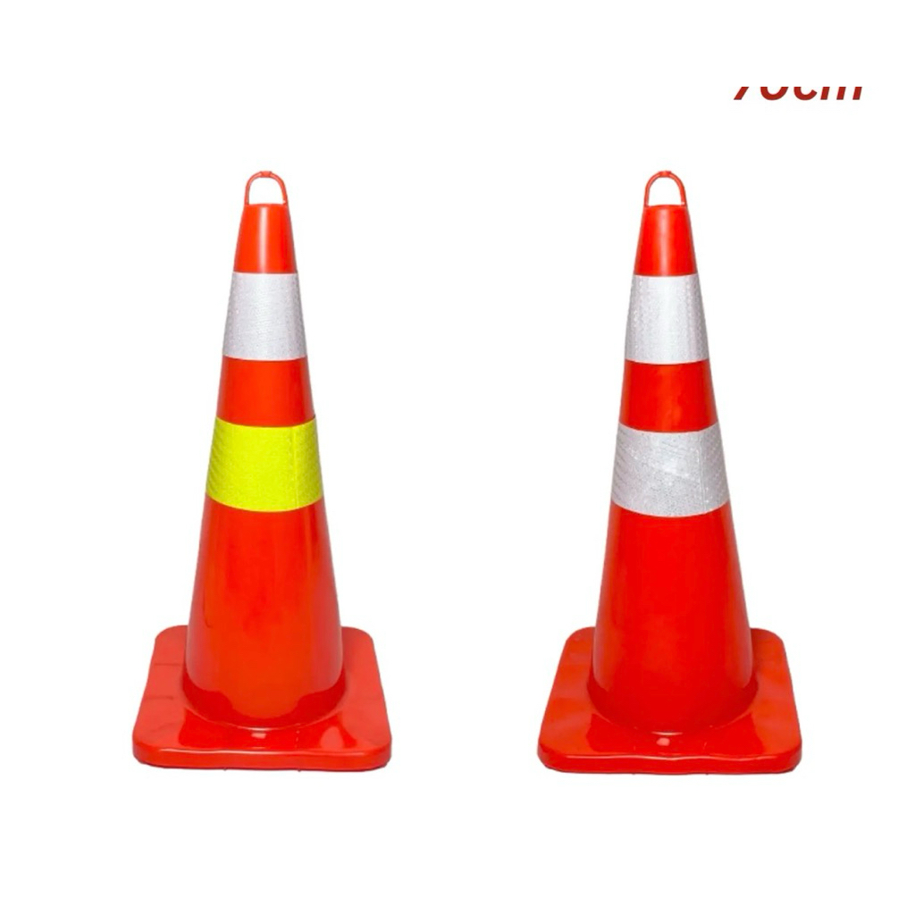 Jual Safety Traffic Cone 70CM / Kerucut Lalu Lintas Rubber | Shopee ...