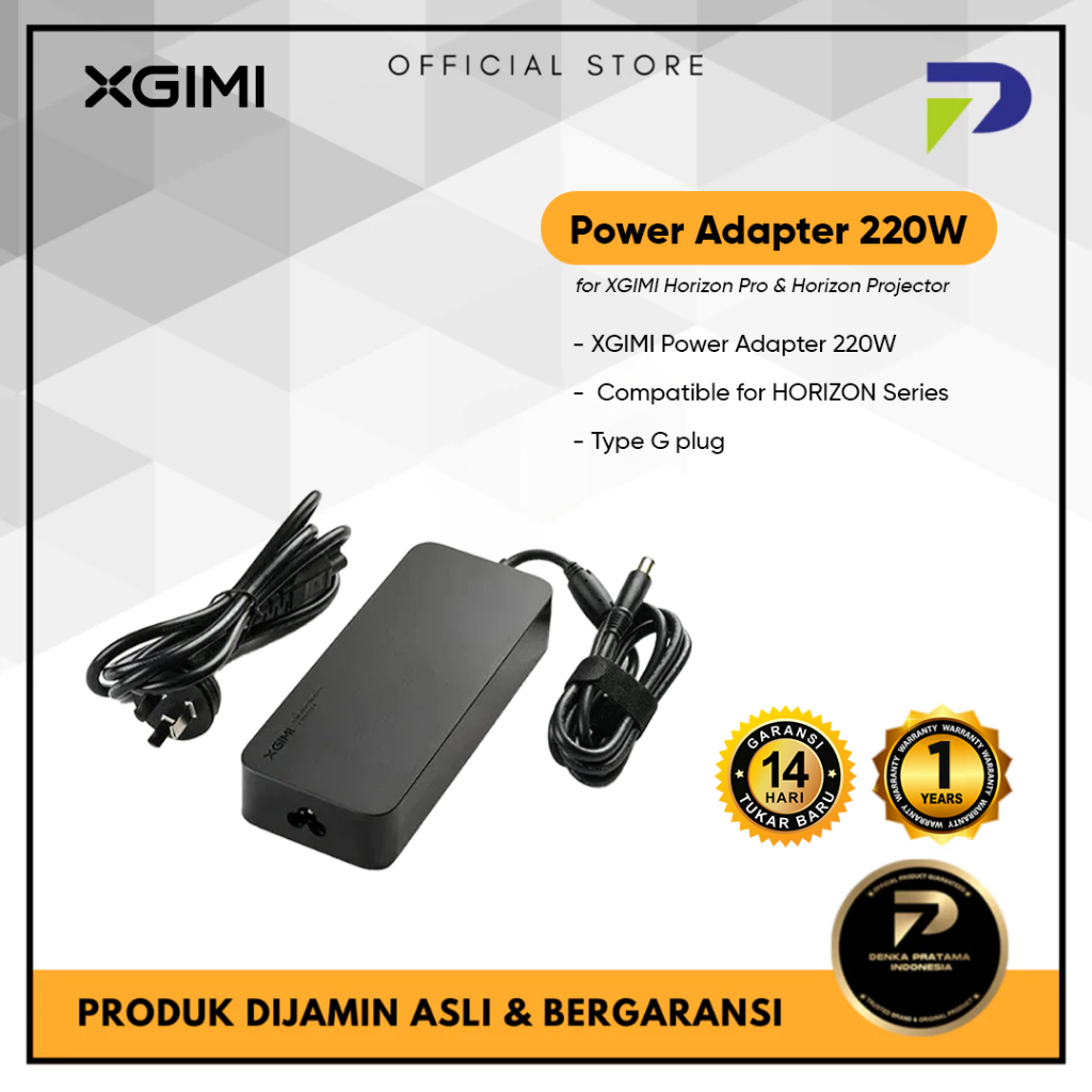 Jual XGIMI HORIZON Series Power Adapter 220W for XGIMI Horizon Pro ...