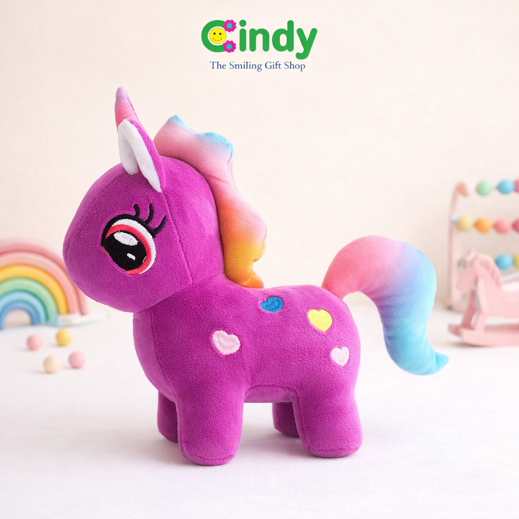 Jual Cindy Boneka Unicorn Anak Standing Soft Plush Premium Hadiah Ulang ...