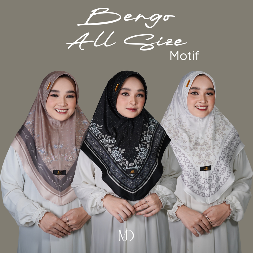 Jual MUDY - Jilbab instan daily hijab bergo Motif AllSize (ALL SERIES ...