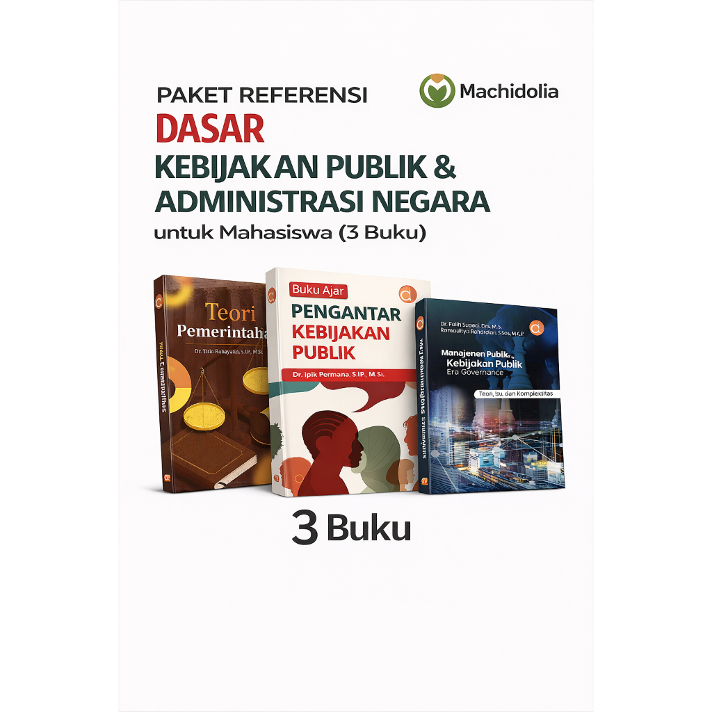 Jual Deepublish Paket Buku Referensi Dasar Kebijakan Publik ...