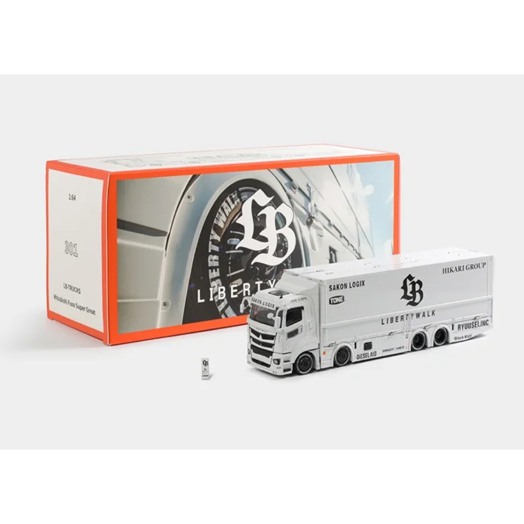 Jual GCD x Liberty Walk LBWK Mitsubishi Fuso Super Great Container ...