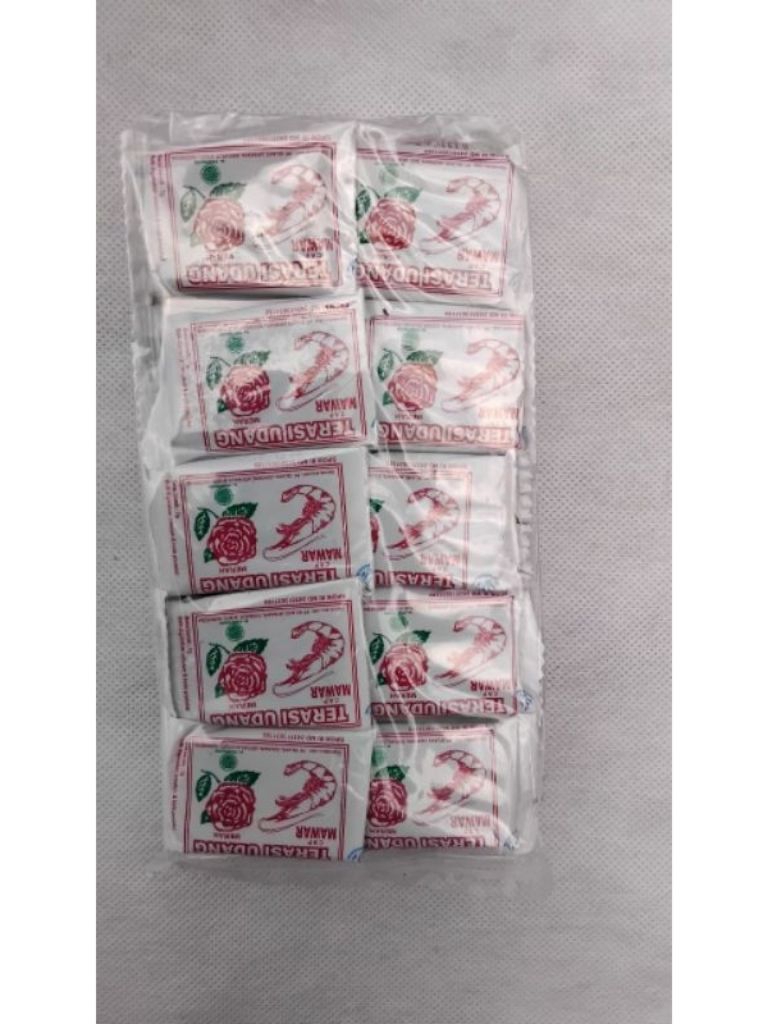 Jual Terasi Lampung Terasi udang cap Mawar isi 10 pcs | Shopee Indonesia