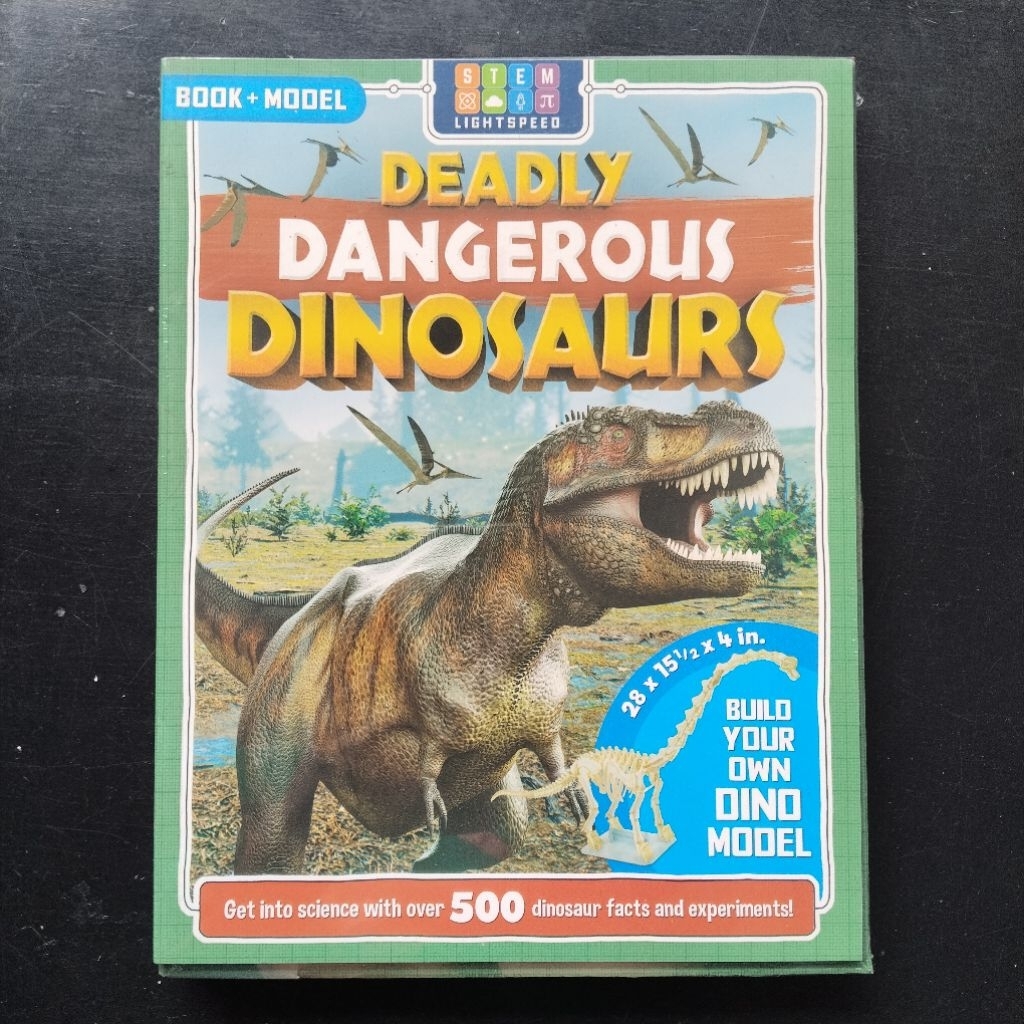 Jual Boxset Deadly Dangerous Dinosaurs Book STEM with Amazing ...