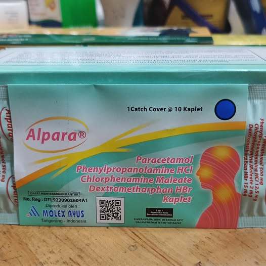 Jual Alpara Kaplet Obat Batuk dan Flu, 1 Strip Isi 10 Kaplet | Shopee ...