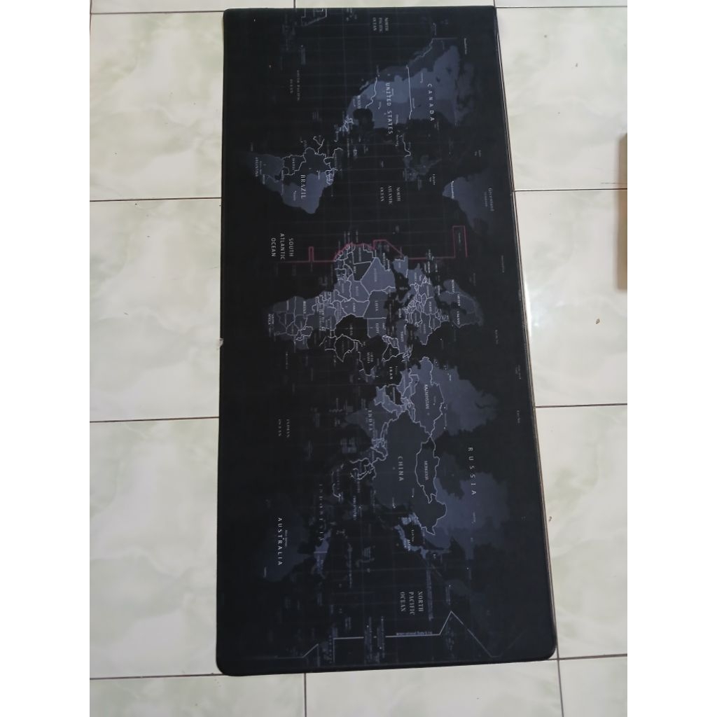 Jual mouse pad gaming large size gambar atlas ukuran 40x90 cm | Shopee ...