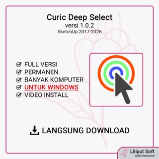 Jual Curic Deep Select v1.0.2 Plugin SketchUp Full Versi | Shopee Indonesia