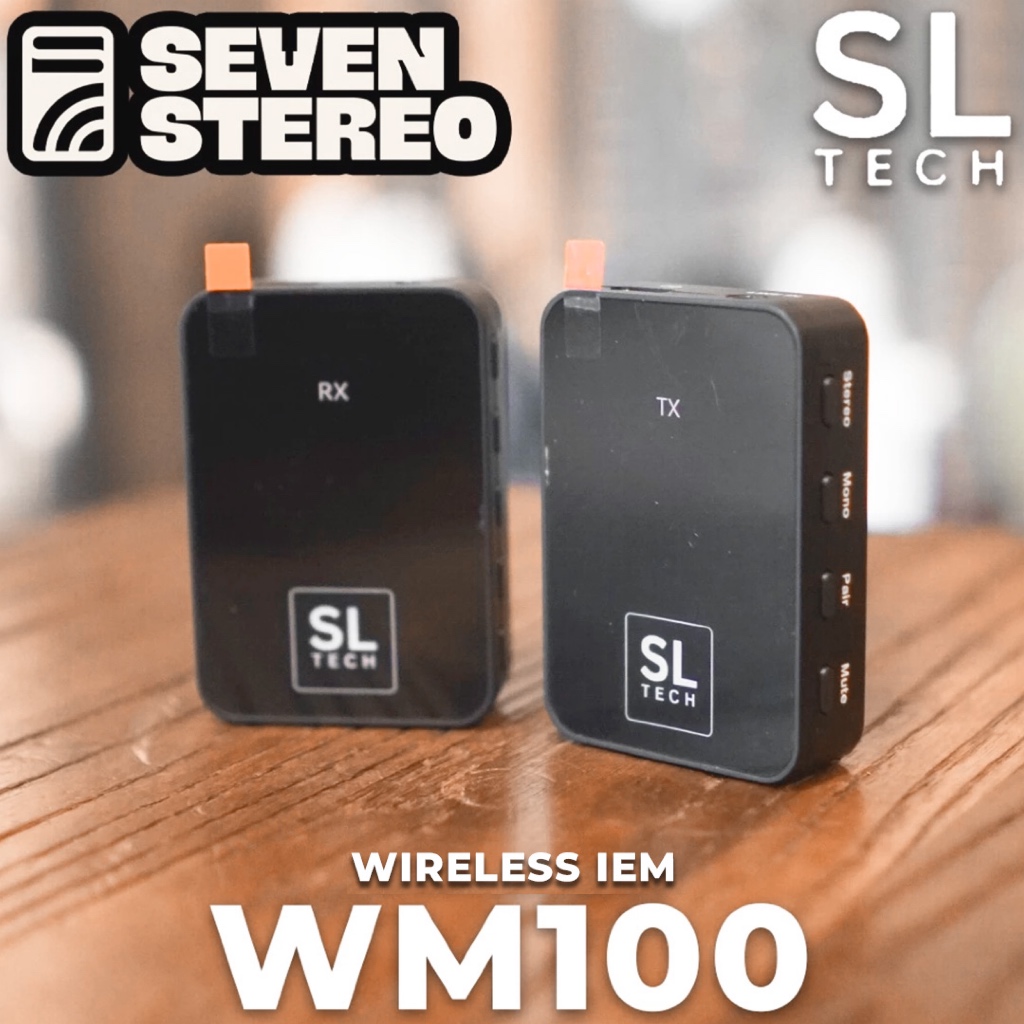 Jual SL Tech Sound Logic Technology WM100 Wireless In Ear Monitor ...