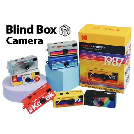 Jual KODAK CHARMERA Mini Camera Keychain Digital Camera Blind Box Kodak ...