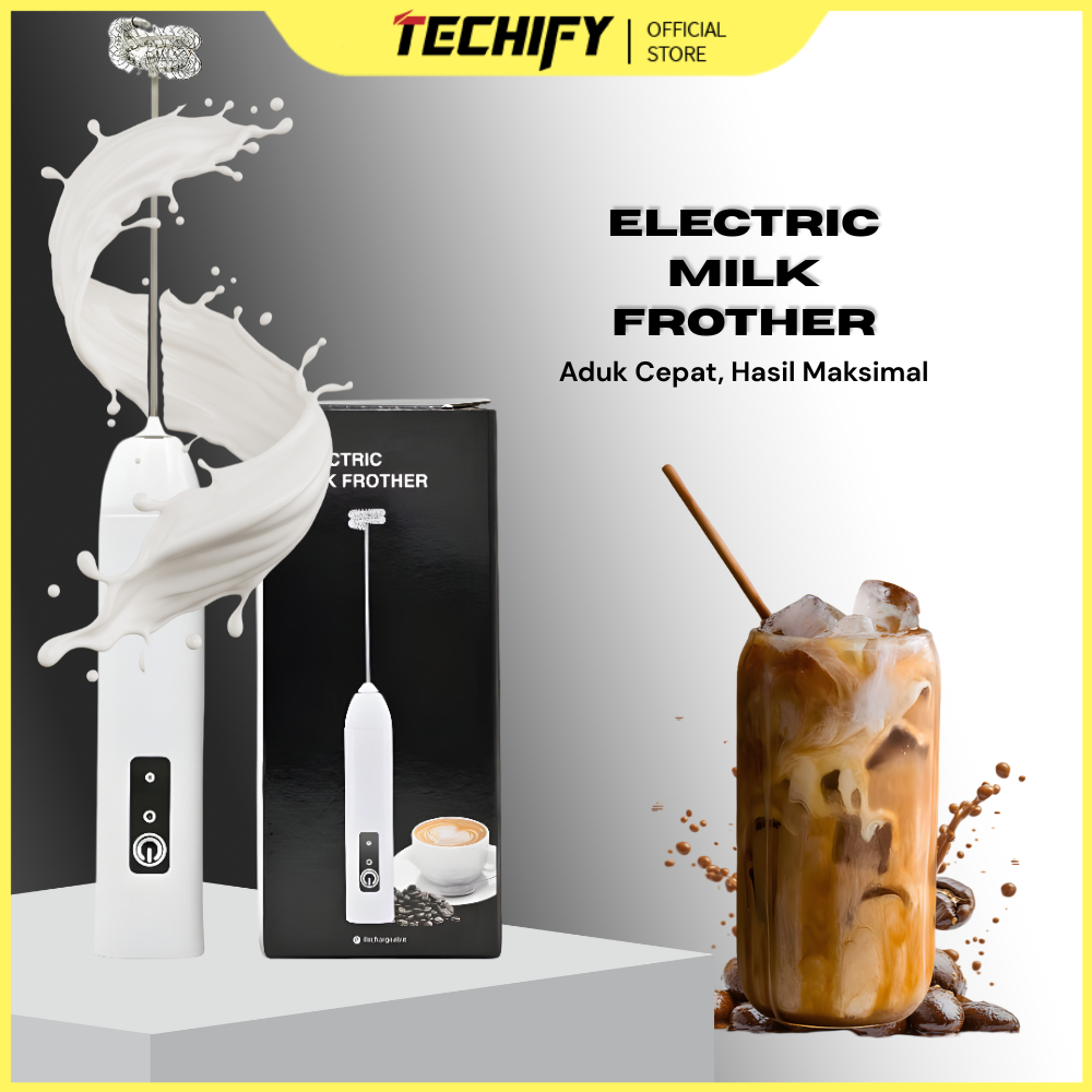 Jual Electric Milk Frother Portable | Pengocok Susu Elektrik Mini ...