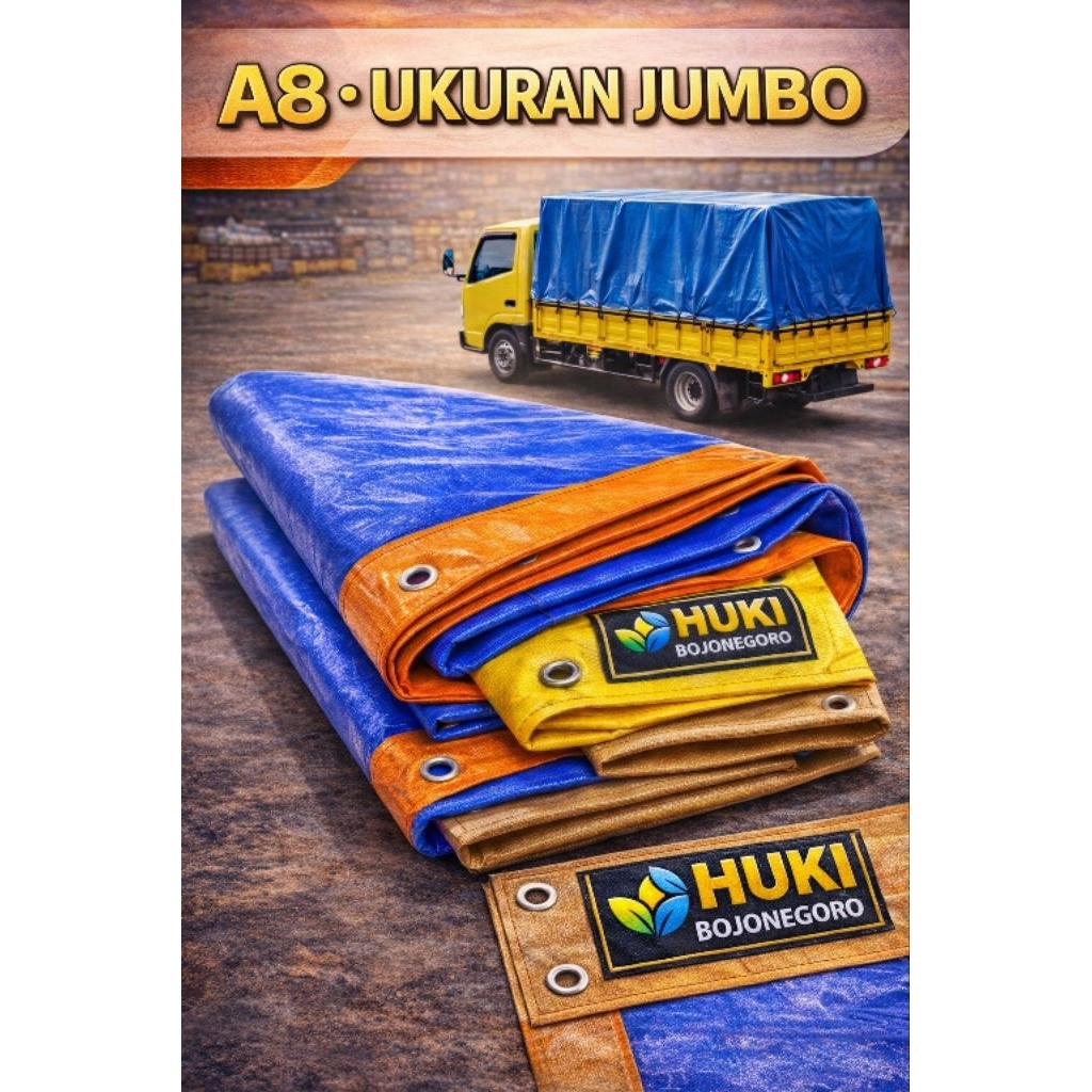 Jual terpal plastik A8 Korea ukuran jumbo terpal lembaran Terpal tenda ...