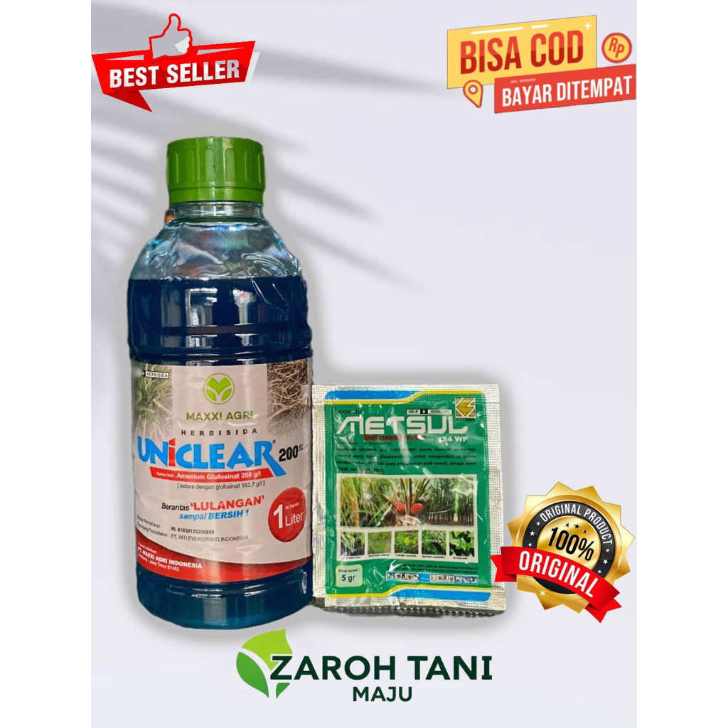 Jual Herbisida Uniclear 1 Liter Berantas Lulangan dan Rumput Rumput ...
