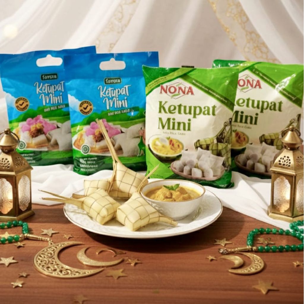 Jual KETUPAT MINI INSTANT ADABI FAVORA LONTONG bubur beras PRAKTIS ...