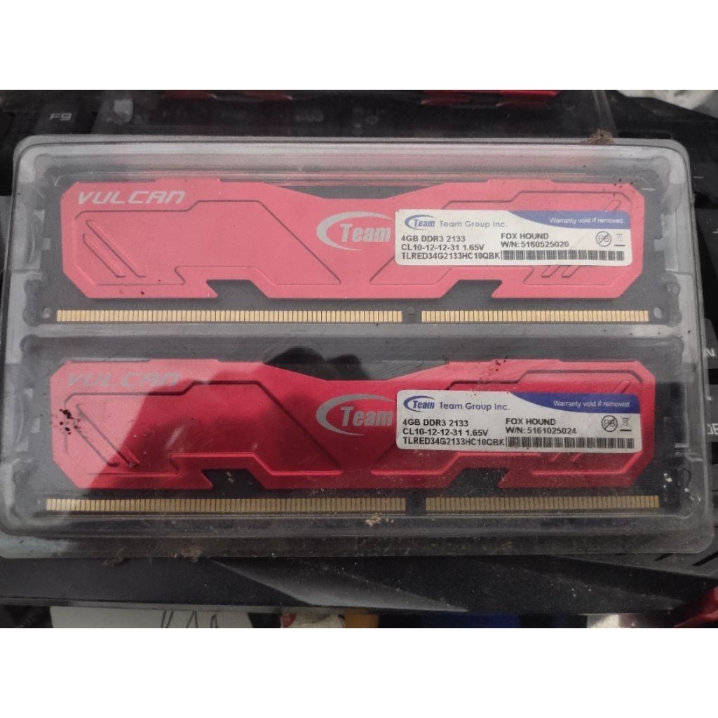 Jual ram team vulcan team elite 2133 Mhz ddr3 16gb kit (4x4gb) | Shopee ...