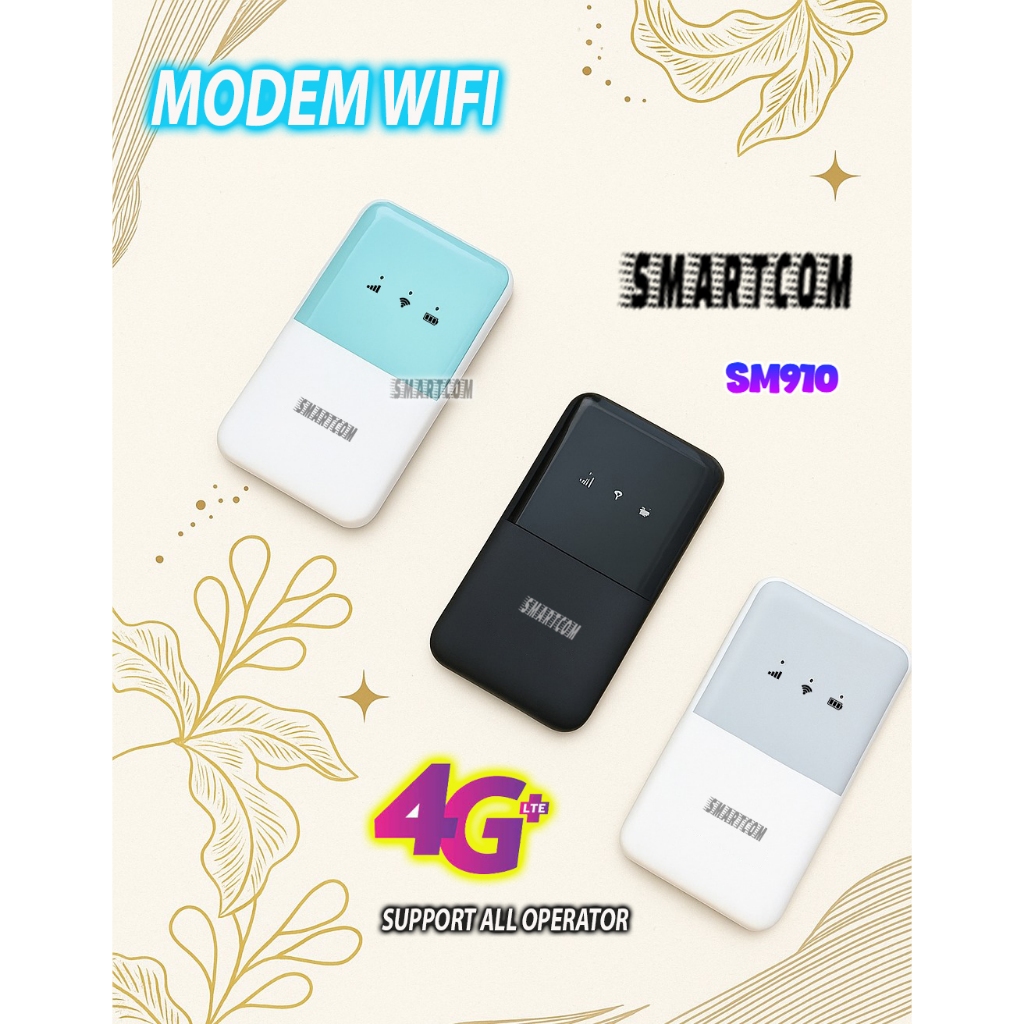 Jual SMARTCOM - Modem Wifi Mifi 4G SM903 Router Hotspot UNLOCK SM-910 ...