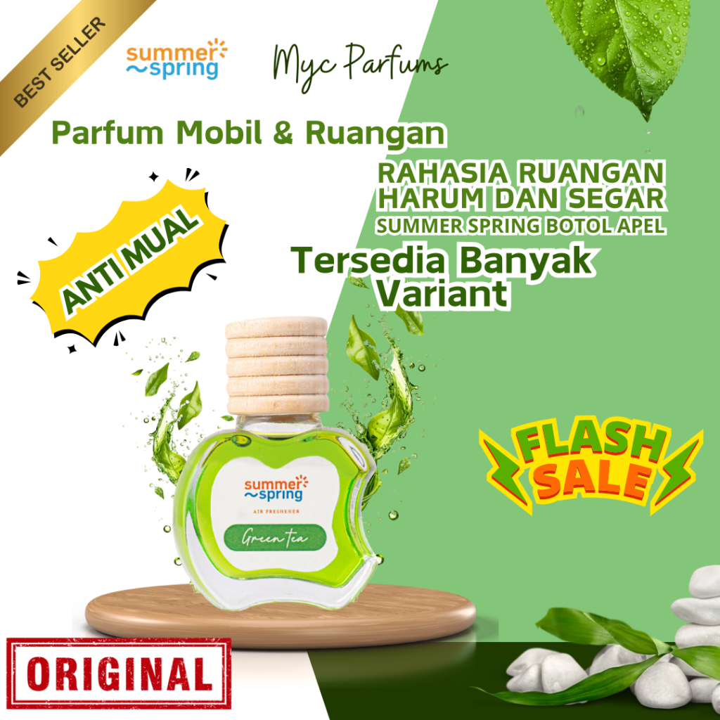 Jual Summer Spring Parfum Mobil Anti Mual dan Ruangan Mewah Aroma ...