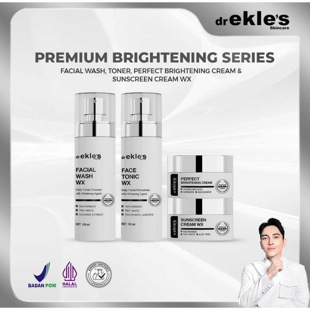 Jual dr Ekles Skincare - Paket Premium Brightening Series | Shopee ...