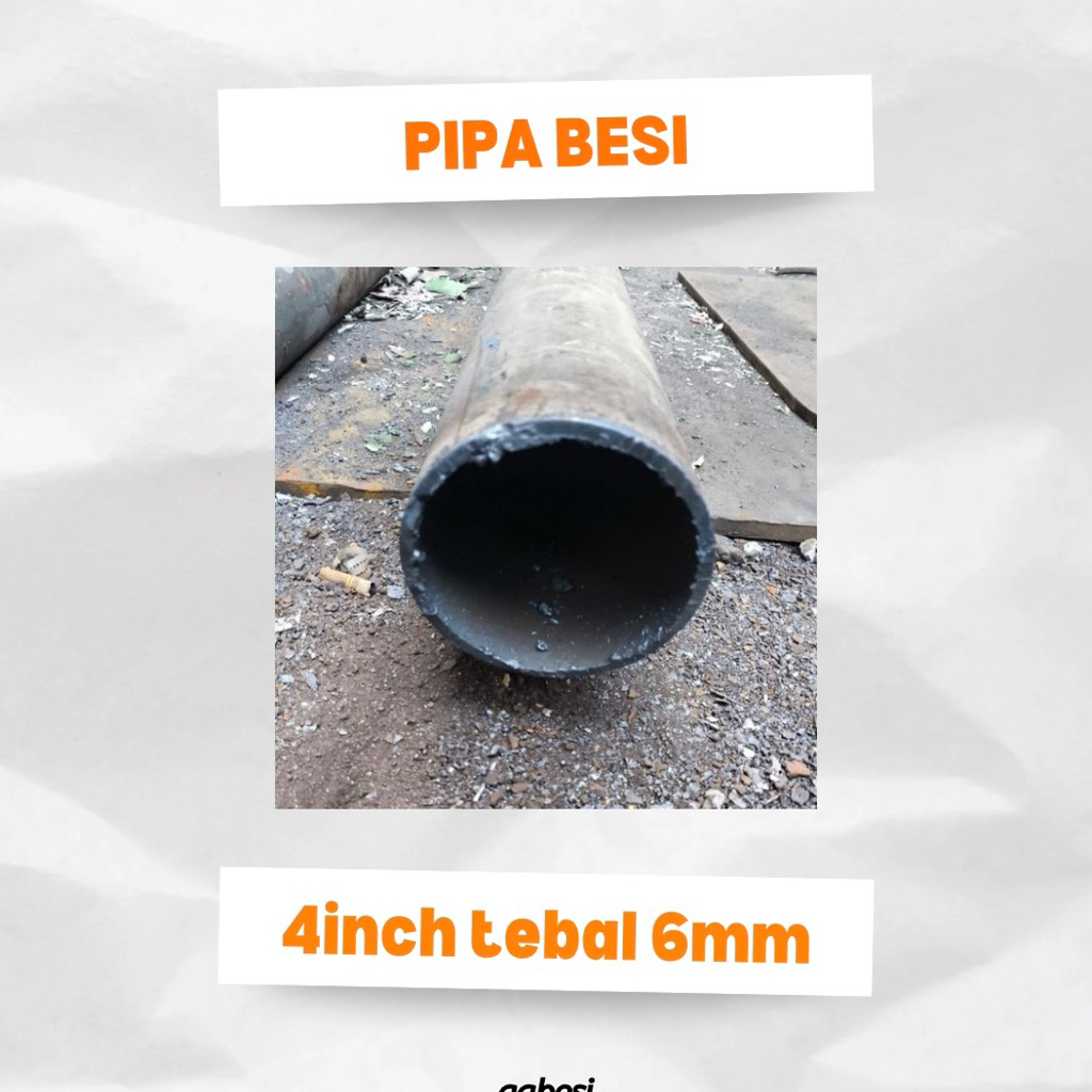 Jual Pipa Besi 4 Inch Terlengkap & Harga Terbaru Juni 2026 | Shopee ...