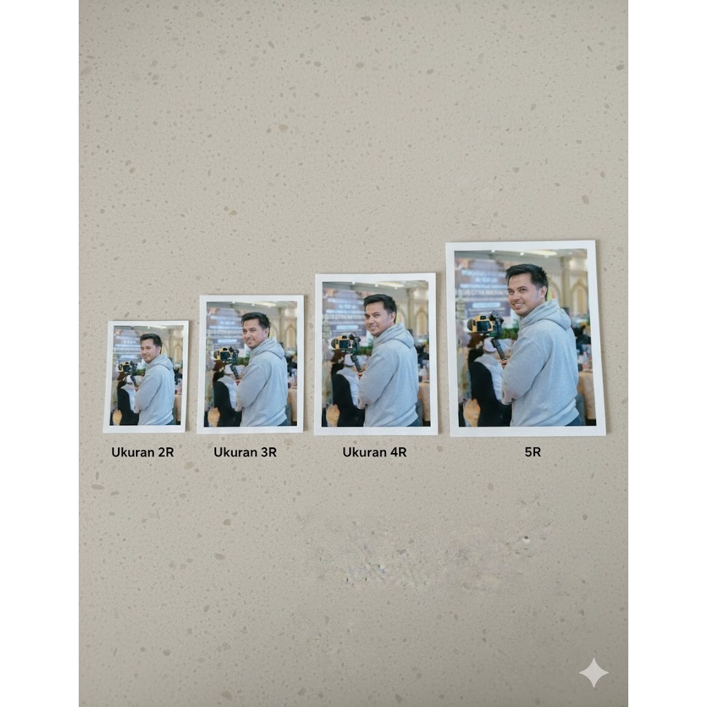 Jual CETAK FOTO UKURAN 2R 3R 4R 5R 8R ATAU FOTO LATAR BIRU | Shopee ...