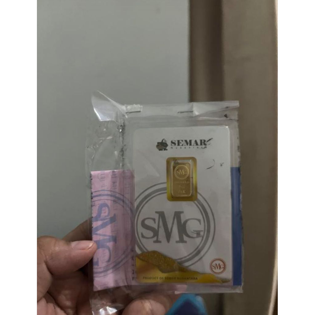 Jual SMG Gold 2gr Logam Mulia (LM) Semar Nusantara Emas Batangan Press ...