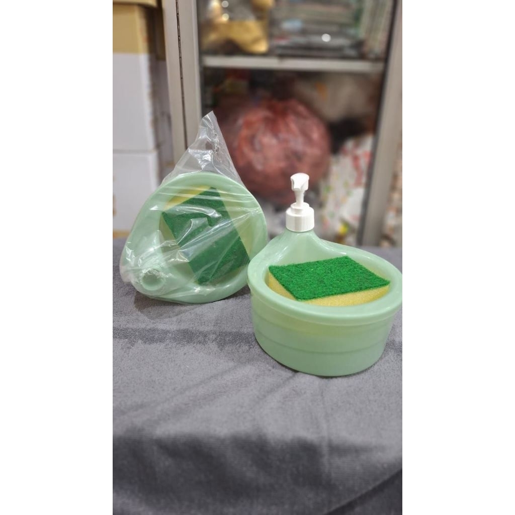 Jual dispenser sabun cuci piring viral praktis rapi unik ngga ribet ...
