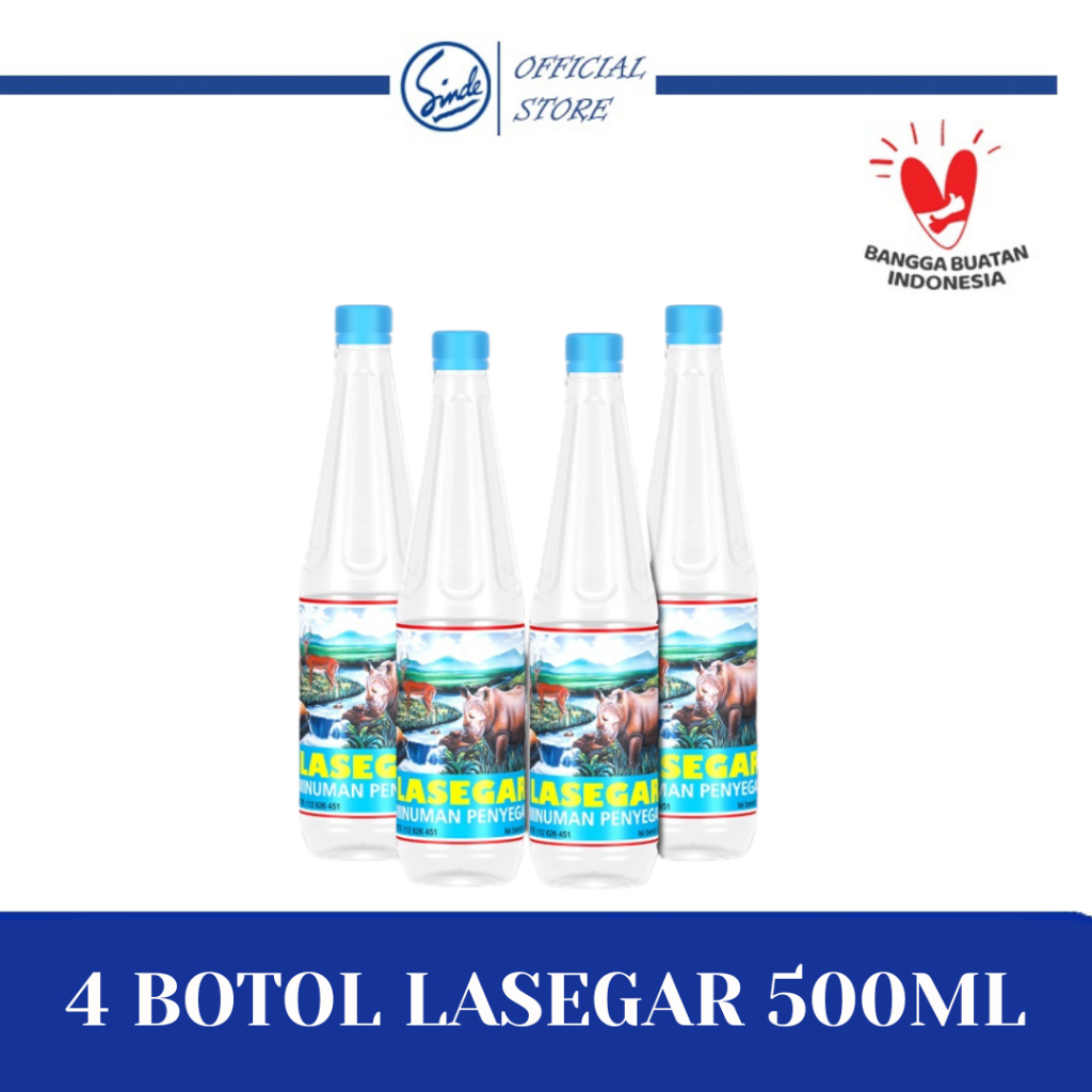 Jual PAKET 4 botol LASEGAR 500ML/ Lasegar Botol 500ml isi 4 Botol ...