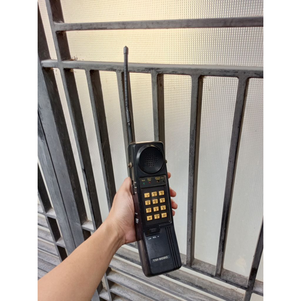 Jual Cordless Mobile Phone TM 9090 Made in Japan Telepon Antena Jadul ...