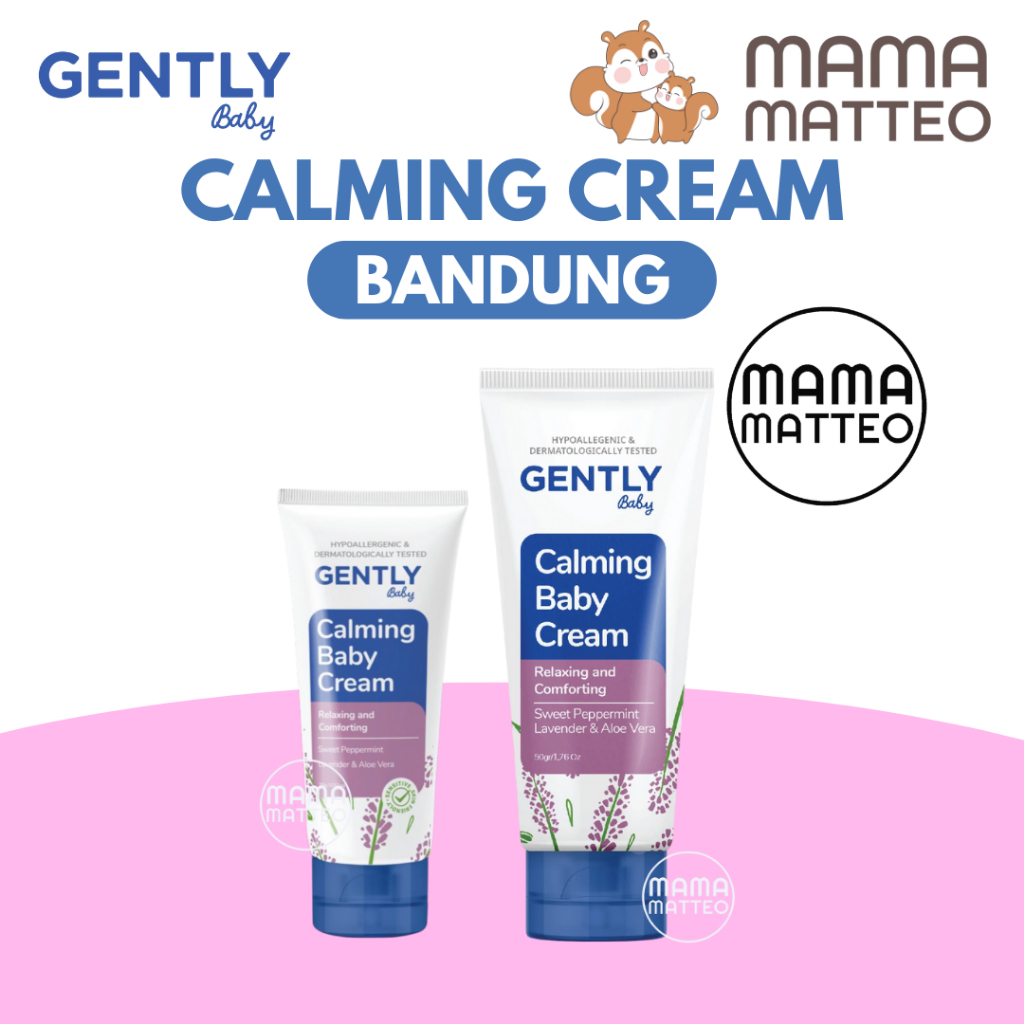 Jual GENTLY Calming Baby Cream 20gr 50gr / Krim Tidur Nyenyak / Nyaman ...