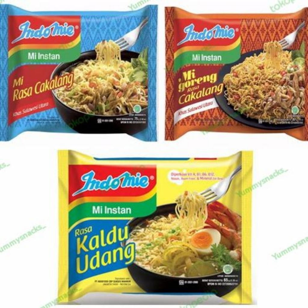 Jual Indomie kuah dan goreng khas Sumatera Sulawesi dan Kalimantan ...