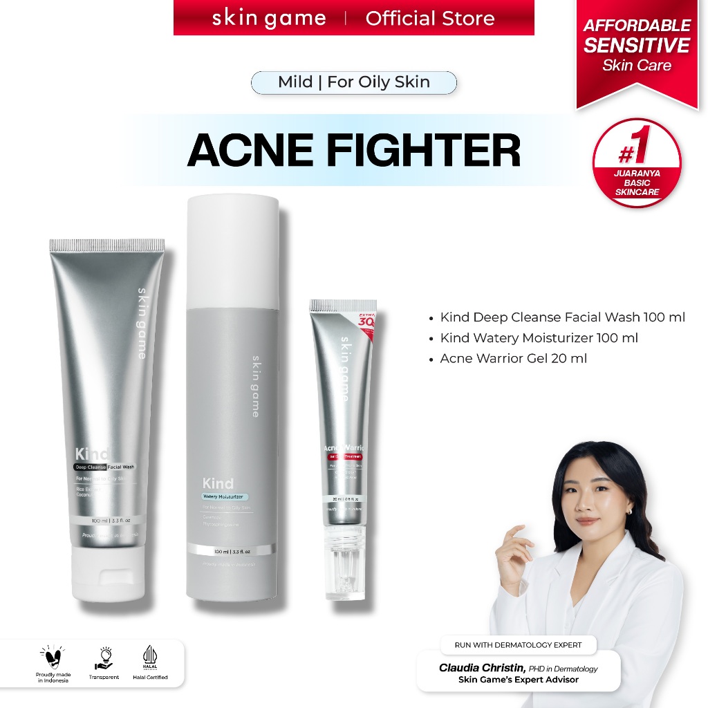 Jual Skin Game Acne Fighter (Mild) | Shopee Indonesia