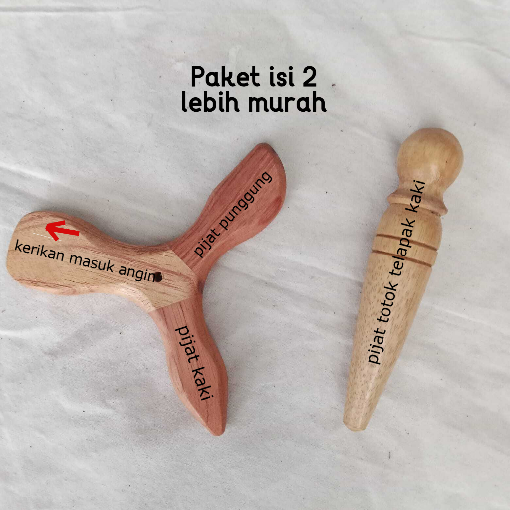 Jual Alat kerikan masuk angin dan alat pijat refleksi totok telapak ...