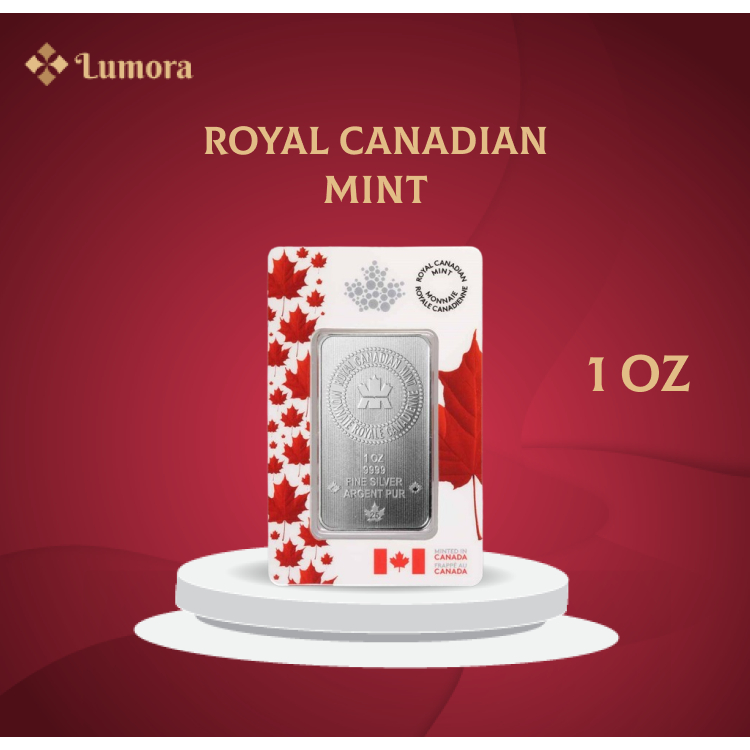 Jual Silver Perak 1 oz by RCM Royal Canadian Mint LBMA | Shopee Indonesia