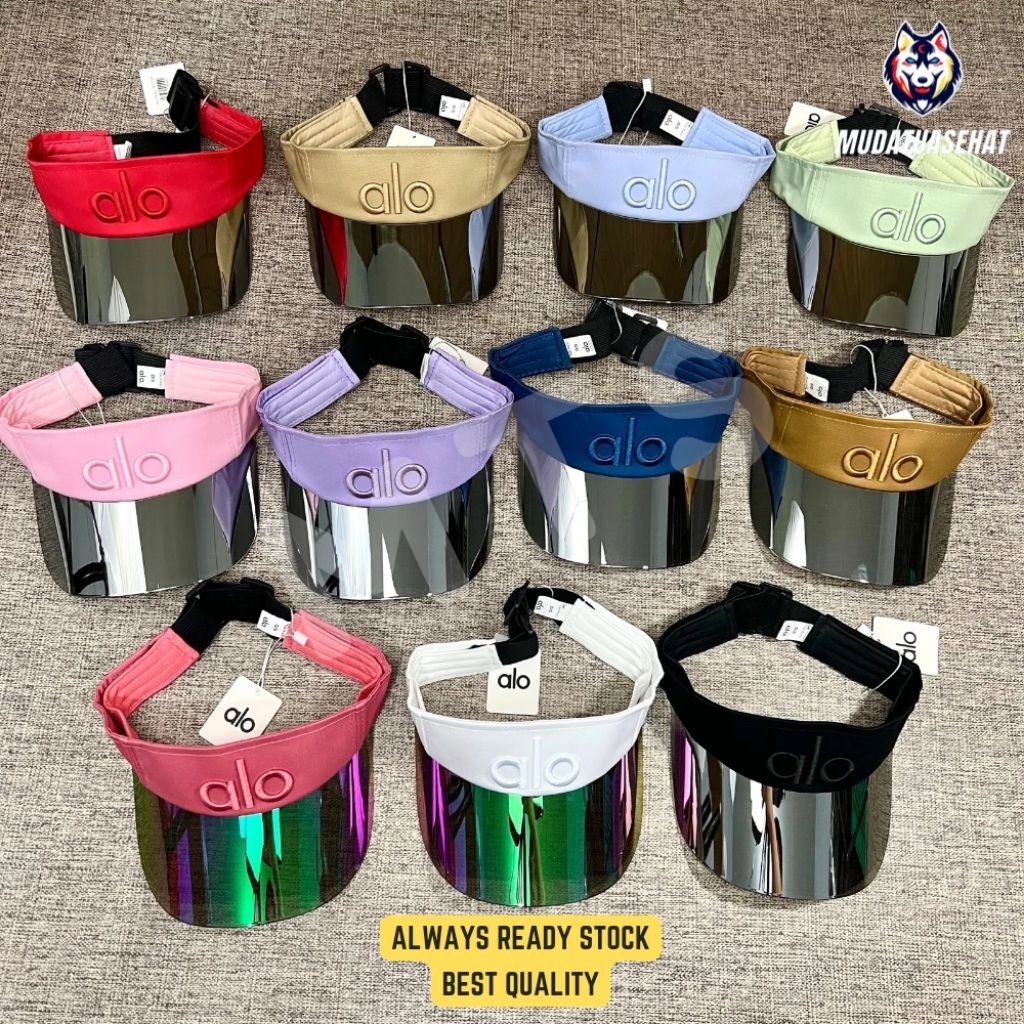 Jual [HIGH QUALITY] Topi Visor AL0 Unisex - Desain Elegan, Perlindungan ...