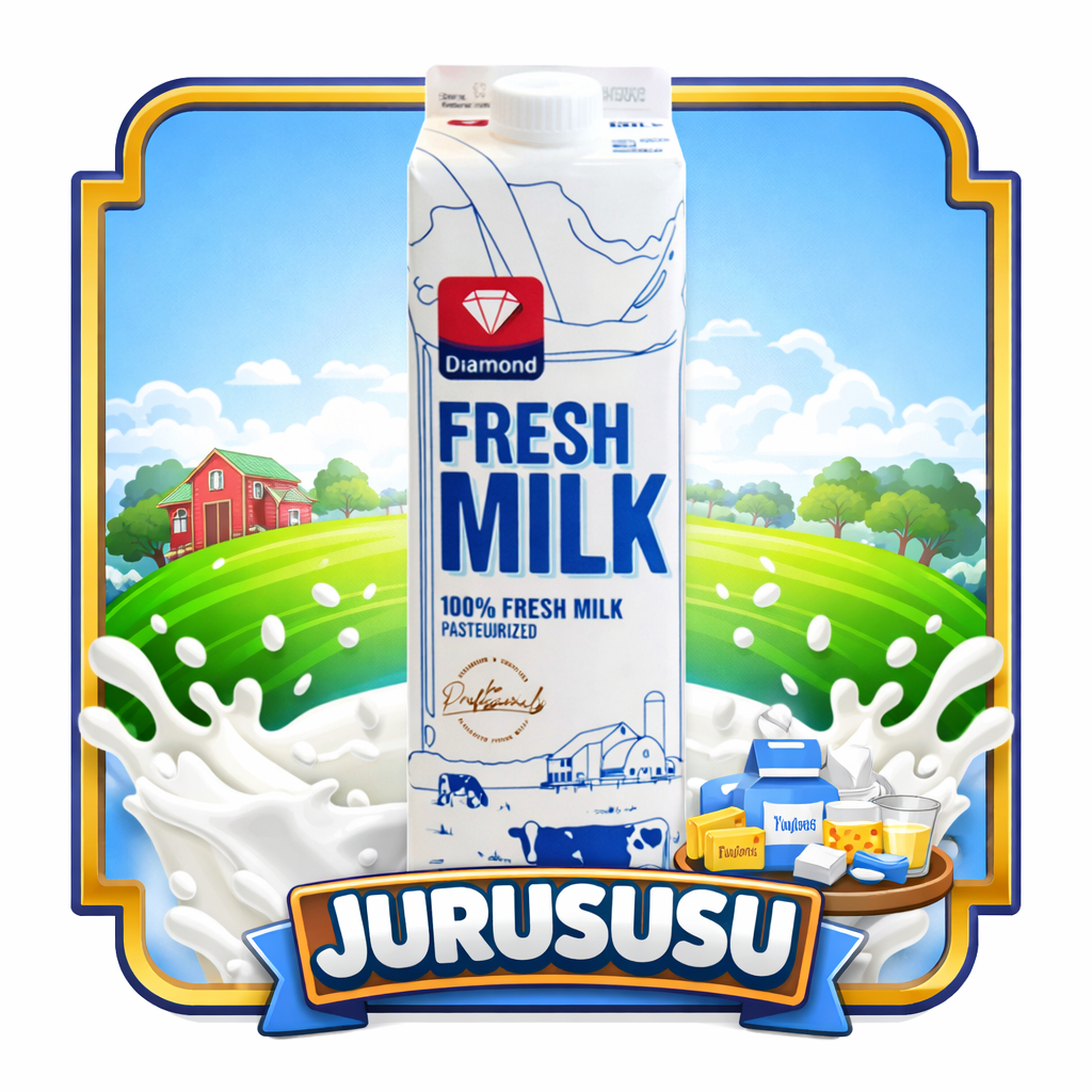 Jual Diamond Fresh Milk 946ml - Susu Segar Pasteurisasi | Shopee Indonesia