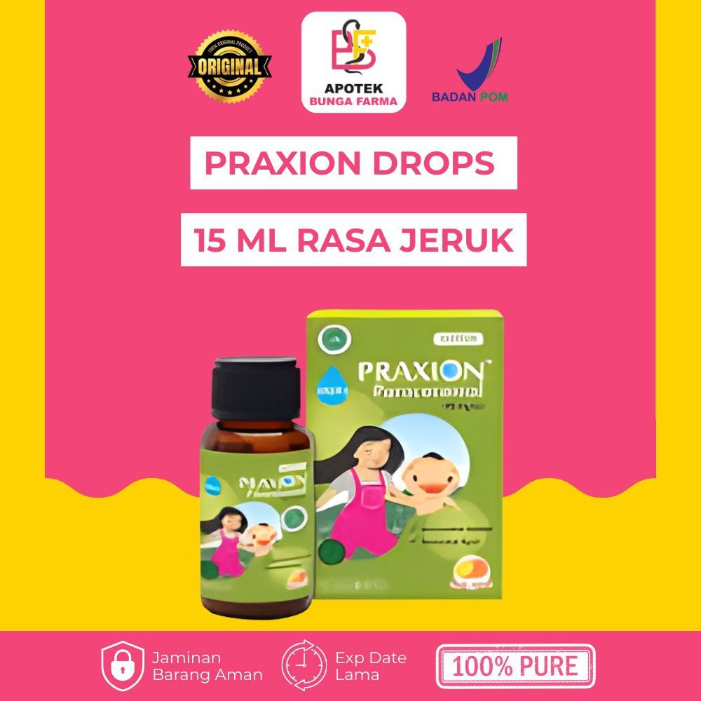 Jual PRAXION SIRUP 60 ML / PRAXION FORTE 60 ML /PRAXION DROPS 15 ML ...