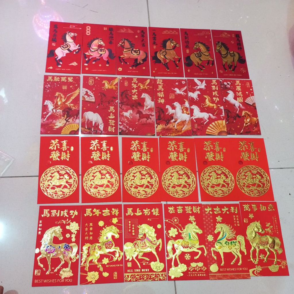 Jual Angpau Imlek Shio Kuda 2026 / Angpao Imlek CNY 2026 / Amplop ...