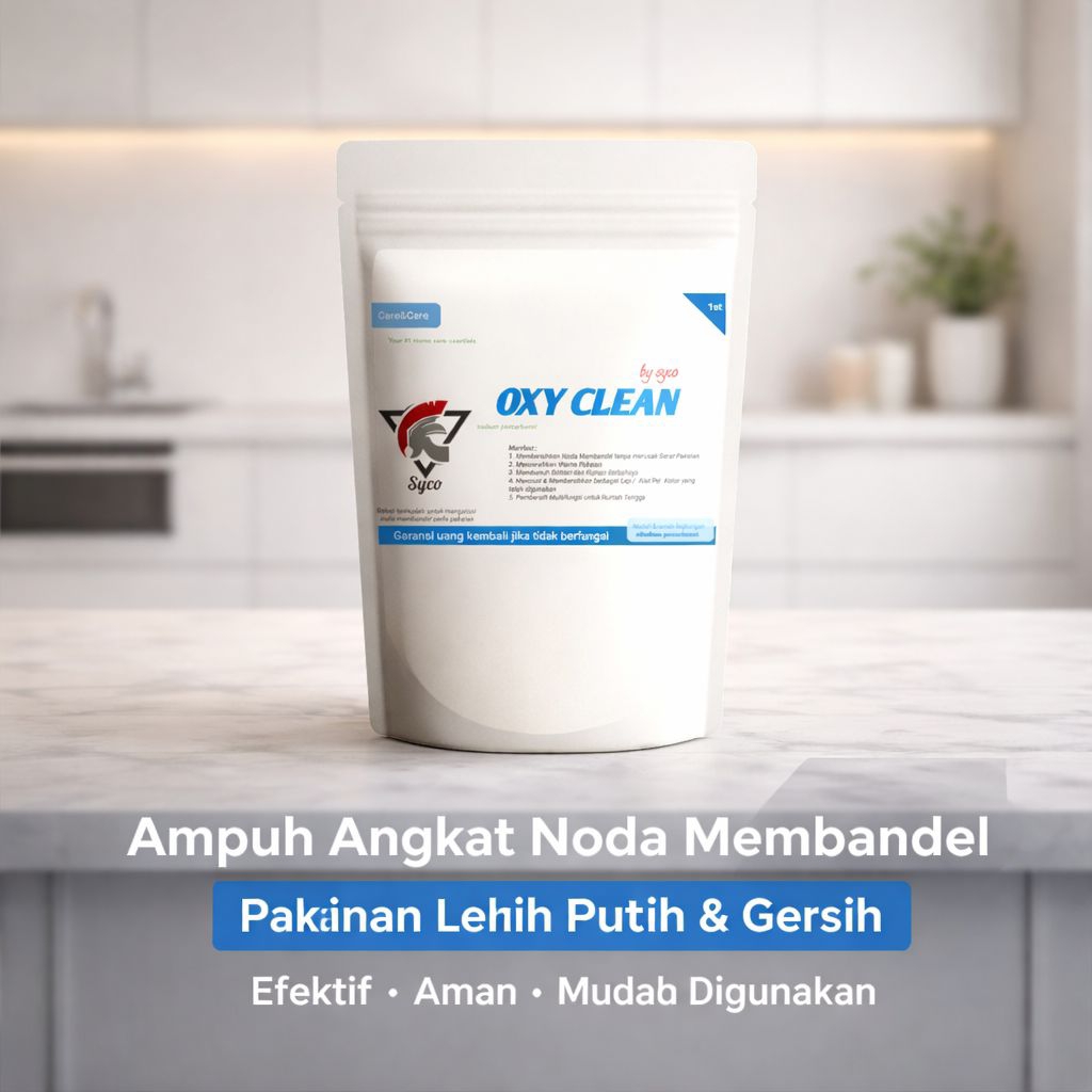 Jual Oxy clean 500gr - penghilang noda pada pakaian putih & berwarna ...