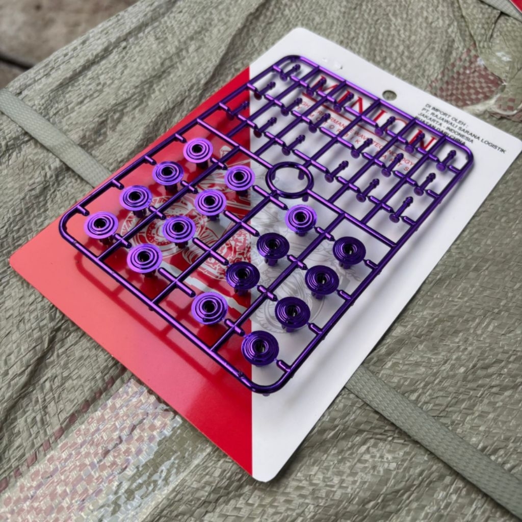 Jual TERMURAH BISA COD BAUT KLIP BODY PLASTIK ALL MOTOR MATIC ISI 16PCS ...