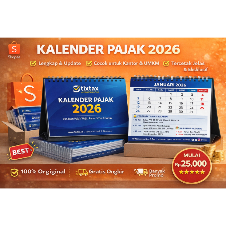 Jual KALENDER PAJAK 2026 – LENGKAP DENGAN DEADLINE PAJAK TERUPDATE ...
