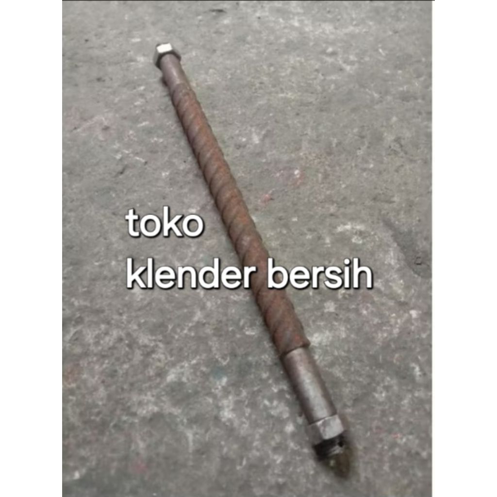 Jual as trolley/besi as roda lory/troli roda panjang ful 52cm | Shopee ...